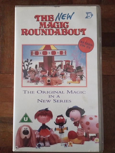 THE MAGIC ROUNDABOUT - The New Magic Roundabout (VHS, 1997, Animated) £ ...