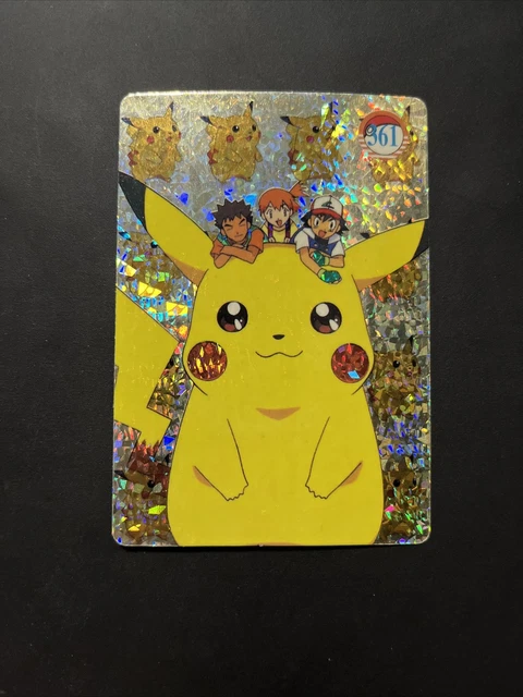 POKEMON CARD PIKACHU Holo Prism Pocket Monsters Bandai No Shining EUR 7 ...