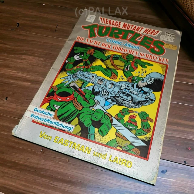 TEENAGE MUTANT NINJA Turtles Hero Turtles Comic-Album #10 Deutsch ...