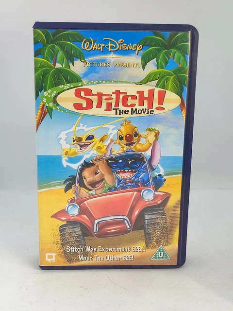 WALT DISNEY - Stitch! The Movie On VHS Video Cassette Tape EUR 6,91 ...
