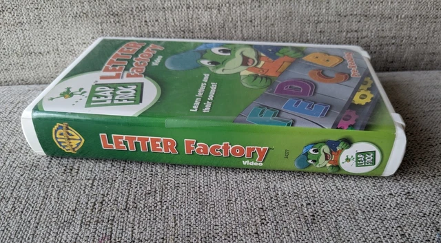 LEAPFROG - LETTER Factory | VHS, 2003, Warner Home Video, Ages 2-5 $9. ...