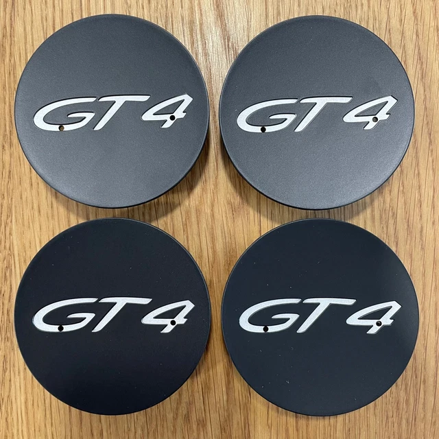 4X PORSCHE ORIGINALE Coprimozzo Felgen-Deckel Cayman/Boxster GT4 ...