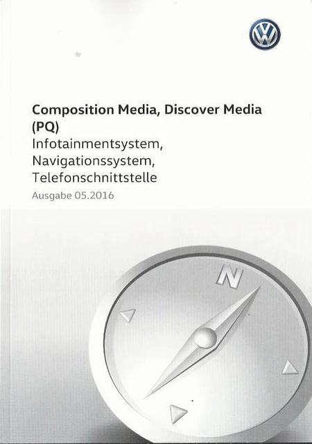 VW COMPOSITION / DISCOVER MEDIA PQ 2016 infotainment navi operating ...