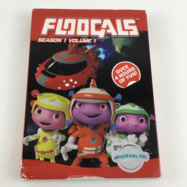 FLOOGALS SEASON 1 Volume 1 DVD Animated Episodes Alien Adventures 2019 ...