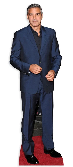 GEORGE CLOONEY LIFESIZE CARDBOARD CUTOUT STANDEE STANDUP Hollywood Star ...
