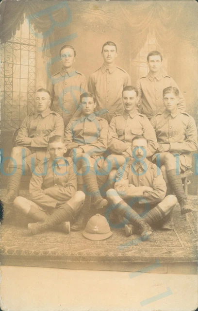WW1 BRECKNOCKSHIRE BATTALION soldiers Group photo In Aden Egypt 1915 ...