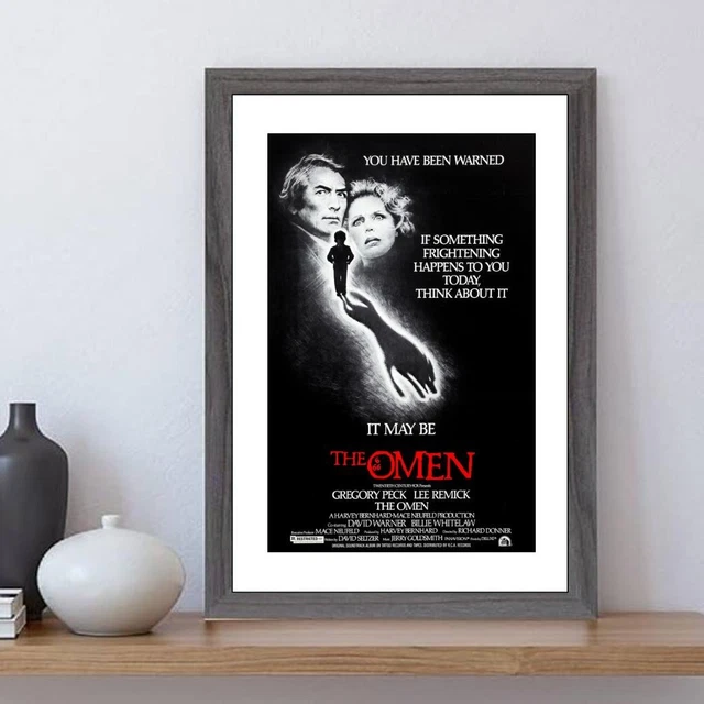 THE OMEN MOVIE Poster Repro A4 Size Mounted £6.50 - PicClick UK