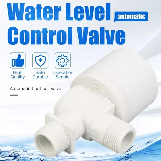 AUTOMATIC WATER LEVEL Control Valve Tower Tank Floating x Valve Ball ...