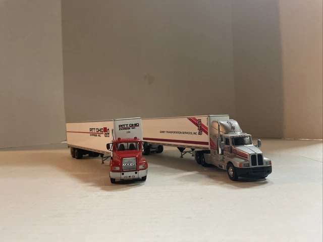 PEM HARTOY 1/64 scale Mack and Kenworth Tractor Trailers $14.99 - PicClick