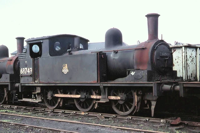 CLASS J72 0-6-0T 68749 stored at Kittybrewster 6x4 Quality British Rail ...