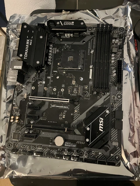 MSI B450 TOMAHAWK MAX II Gaming Motherboard AMD AM4 | DDR4 | M.2 | ATX ...