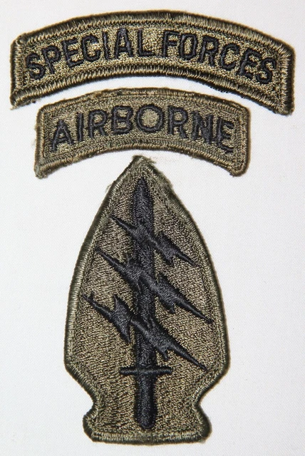ORIGINAL U.S. ARMY Special Forces Patch With Airborne And Special ...