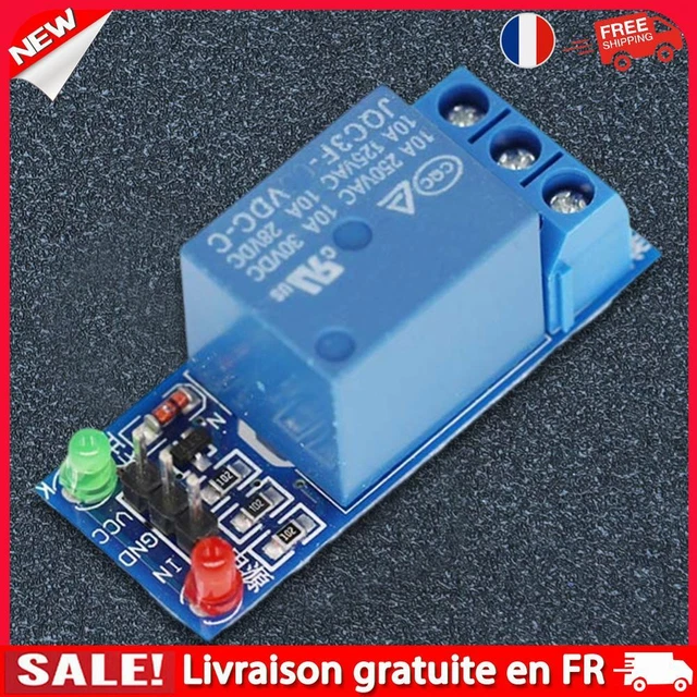 RELAY MODULE LED Indicator Relay Interface Board with Optocoupler (1 ...