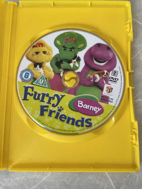 BARNEY - FURRY Friends DVD Children (2011) Barney the dinosaur £1.99 ...