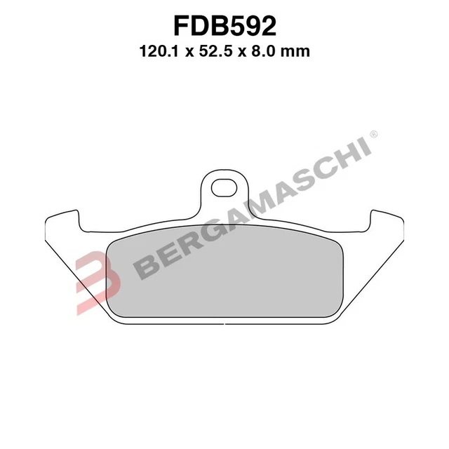 PAIRE PLAQUETTES FREINS Ferodo Avant Moto Guzzi VT Baja Tt 650 1986 ...