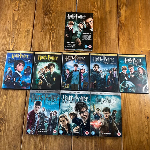 HARRY POTTER - Complete 8 Movie Collection DVD Bundle Lot EUR 9,23 ...