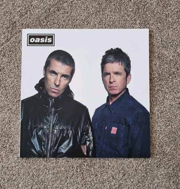 OASIS LIVE 25 Tour Official Programme + Oasis Merchandise Plastic Bag £ ...