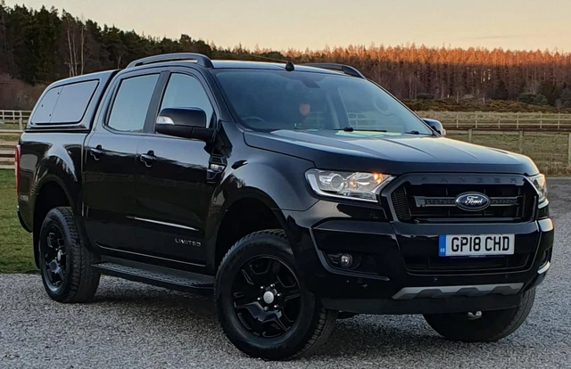FORD RANGER BLACK Sip 4X4 Dcb Tdci 2018 £20,990.00 - PicClick UK