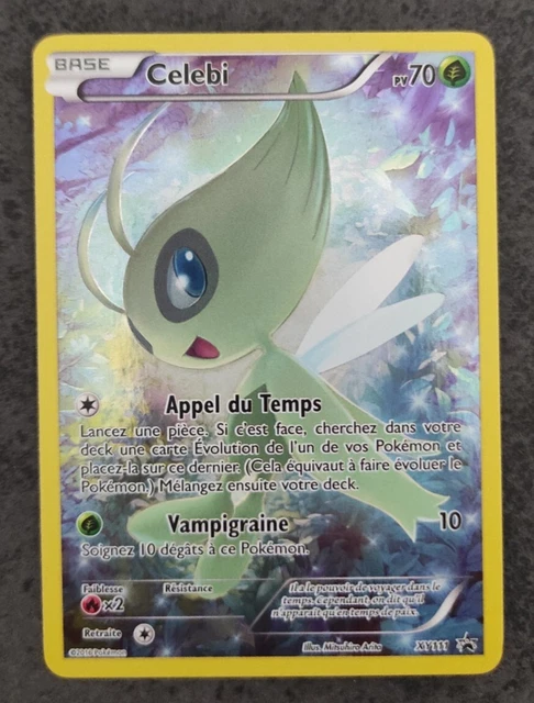 CARTE POKÉMON CELEBI XY111 Promo XY Generation FullArt neuve FR EUR 5 ...