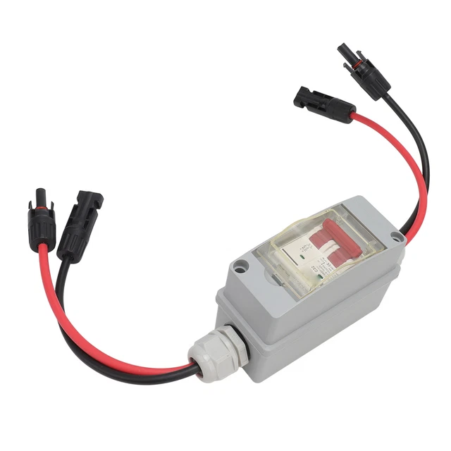 CIRCUIT BREAKER MCB 2P DC 500V 32A Disconnect Switch With IP65 ...