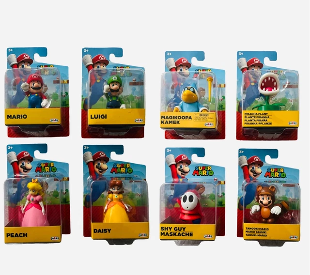 SUPER MARIO 2.5 Inch Figures Nintendo Jakks Pacific 6cm £9.99 - PicClick UK