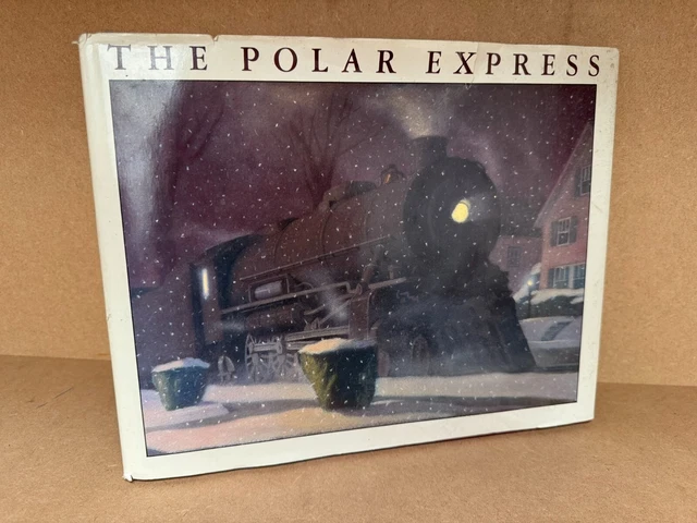 THE POLAR EXPRESS by Chris Van Allsburg 1st Edition 1st Print 1985 ...