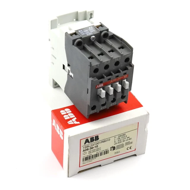 ABB SCHÜTZ A26-30-10 1SBL241001R8010 220-230V 50Hz/230-240V 60Hz OVP EUR 238,00 - PicClick DE