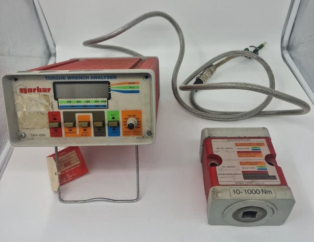 NORBAR TORQUE WRENCH Analyser TWA1000 10-1000 Nm 3/4" Block - SPARES ...