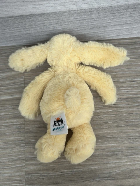 JELLYCAT BABY BASHFUL Lemon Yellow Bunny Tiny Pre Loved JL Code £50.00 ...