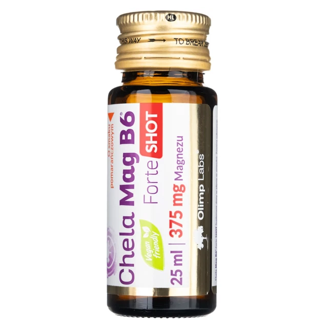 OLIMP CHELA-MAG B6 Forte shot (orange flavour), 20 pieces £38.89 ...