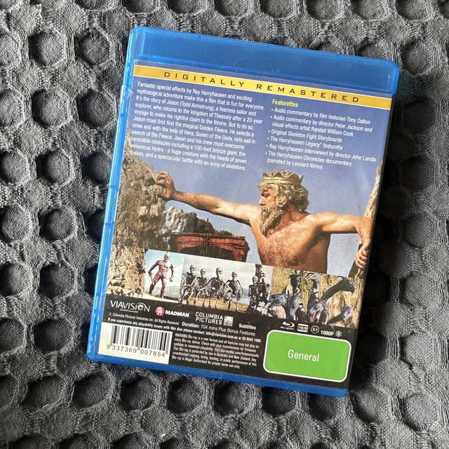 JASON AND THE Argonauts 1963 Classic Original Todd Armstrong Blu Ray ...