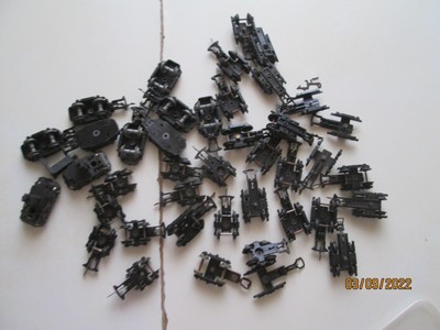 LARGE LOTS TOY & Fobbie Passenger Car Bogies for Parts £30.00 - PicClick UK