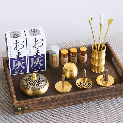BRASS-INCENSE-SET-DIY-INCENSE-MAKING-FRAGRANCE-POWDER-INCENSE ...