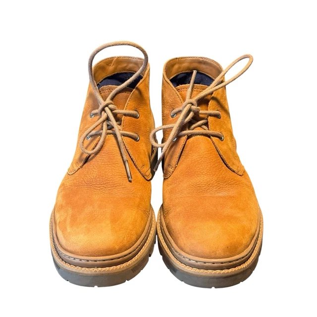 TIMBERLAND MENS 7.5 Port Union Waterproof Chukka Boots Brown TimberDry ...