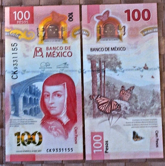 WORLD BANKNOTES(ITEM1640) MEXICO 100 PESOS 2021 P/N SIGNATURE 3 ...