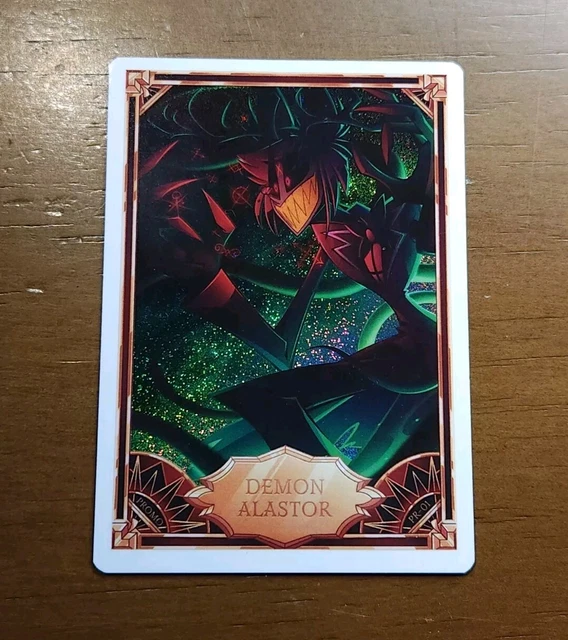 HAZBIN HOTEL TRADING Cards Demon Alastor FOIL VARIANT PR-01 $44.50 ...