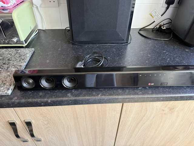 LG NB3530A 2.1CH 300W Soundbar with Subwoofer S33A1-D, Remote And ...