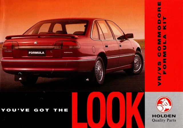 HOLDEN COMMODORE VR VS Formula Kit Brochure $18.00 - PicClick AU