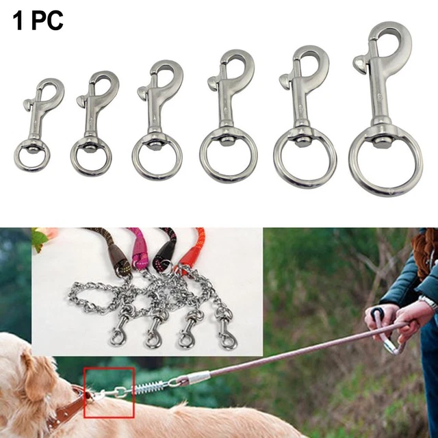 HEAVY DUTY SWIVEL Eye Snap Hook Stainless Steel Resistant to Seawater ...