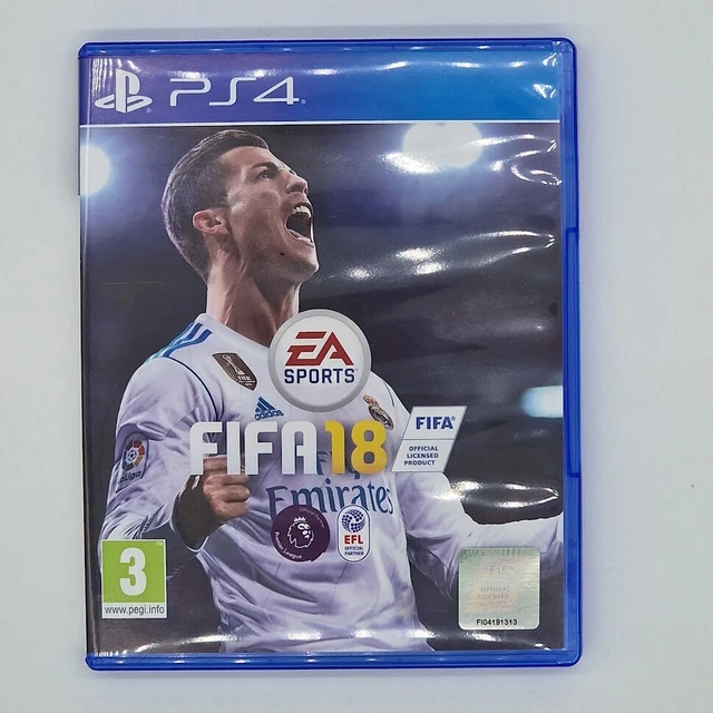 FIFA 18 PS4 2017 Football PlayStation 4 Video Game EA Sports Excellent Condition £2.44 - PicClick UK