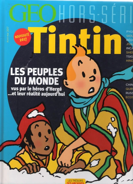 BD TINTIN LES PEUPLES DU MONDE-Hergé-1ère édition 2017 EUR 11,00 ...