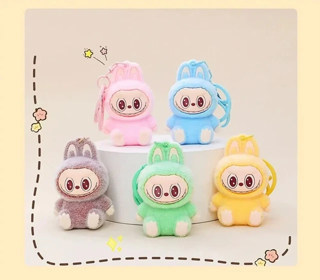 LABUBU THE MONSTERS Have A Seat Summer Party Macaron Plush Doll ...
