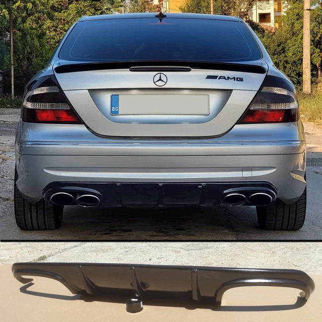 REAR BUMPER SPOILER Diffusor Diffuser for Mercedes CLK W209 AMG £113.00 ...