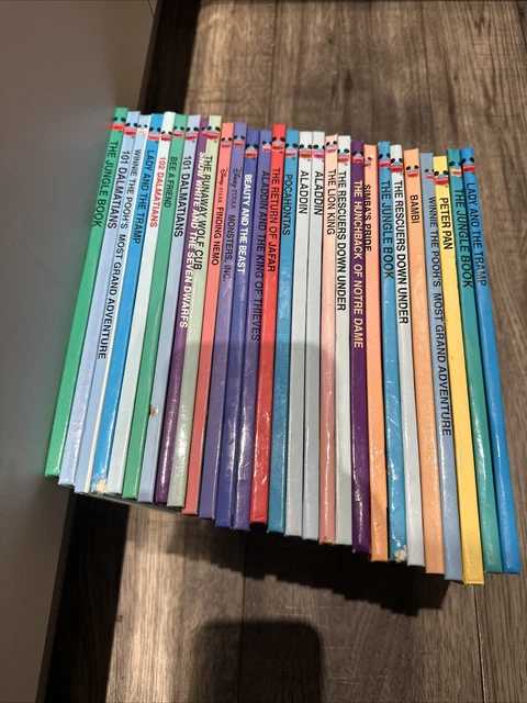 DISNEYS WONDERFUL WORLD Of Reading Book Collection X28 Books £40.00 ...