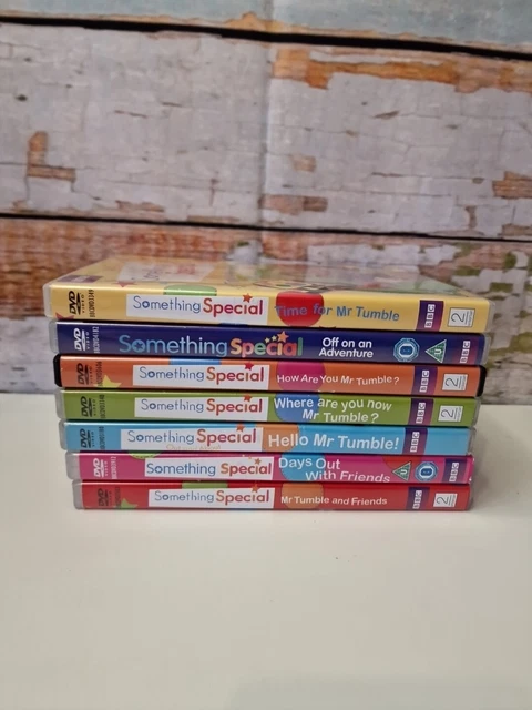 SOMETHING SPECIAL MR Tumble dvd Bundle Cbeebies Childrens BBC X7 ... SOMETHING SPECIAL MR Tumble dvd Bundle Cbeebies Childrens BBC X7 ...
