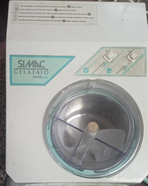 GELATIERA AUTOREFRIGERANTE GELATAIO Simac family plus FOTO REALI EUR ...