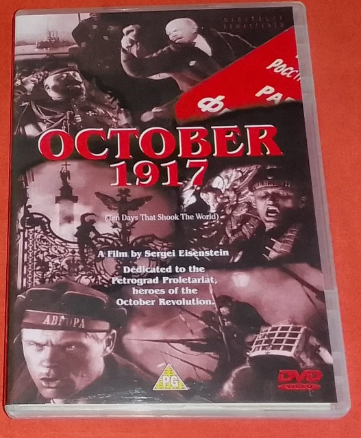 OCTOBER 1917 TEN Days That Shook The World DVD. Eureka Release, Region ...