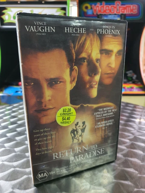 RETURN TO PARADISE - Big Box Ex Rental - VHS Movie - Video Tape $5.44 - PicClick AU