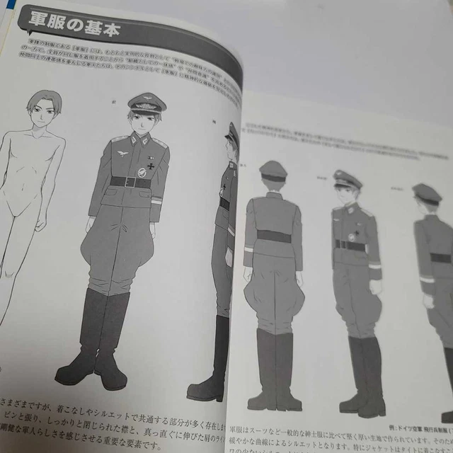 HOW TO DRAW Military Uniforms World armament Manga Art Technique Guide ...