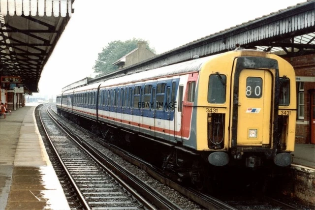 PHOTO CLASS 423 Loco No 423 3431 At Basingstoke 1991 £2.35 - PicClick UK